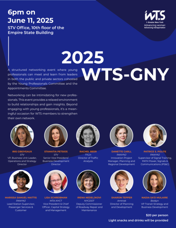 WTS-GNY Young Professionals Speed Networking | WTS